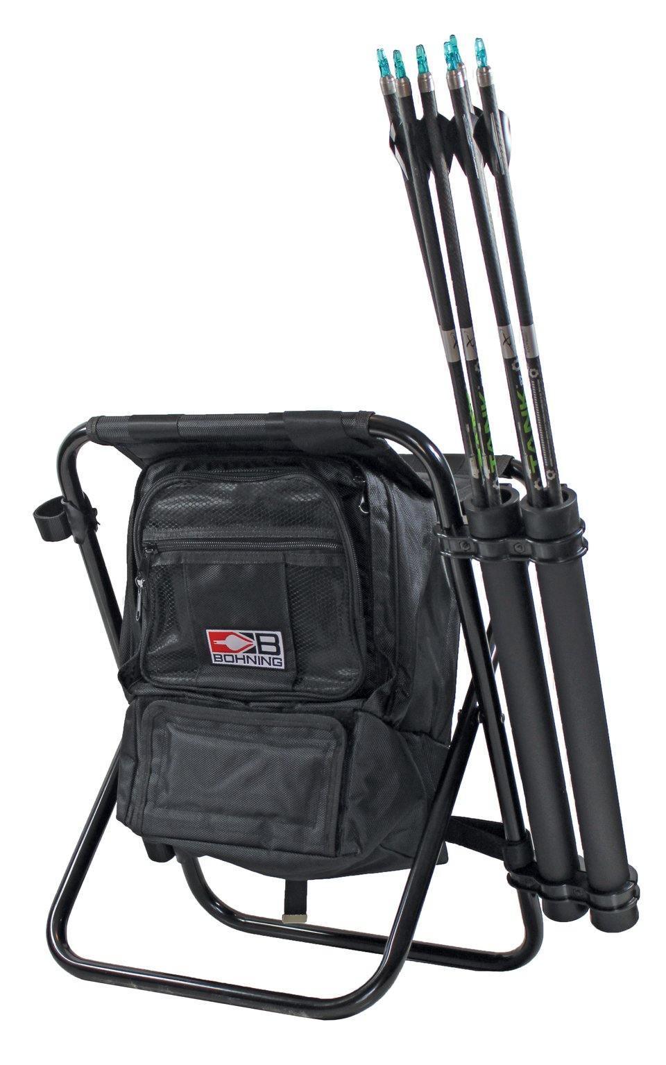Bohning Archery Shooter Stool With Arrow Tubes/Umbrella Holder – Badass ...
